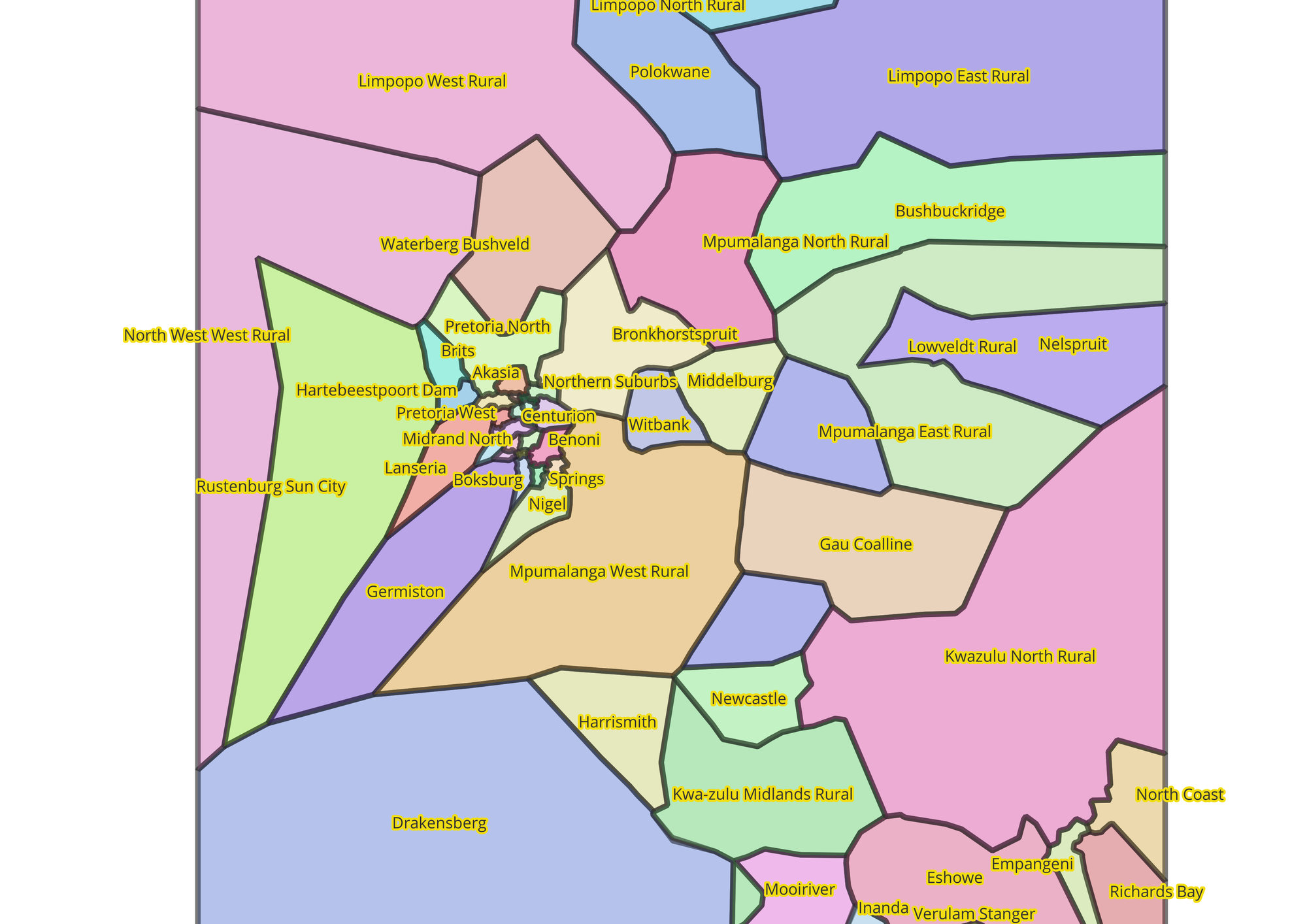 Qgis Advanced Auto Polygon Creation Using Voronoi